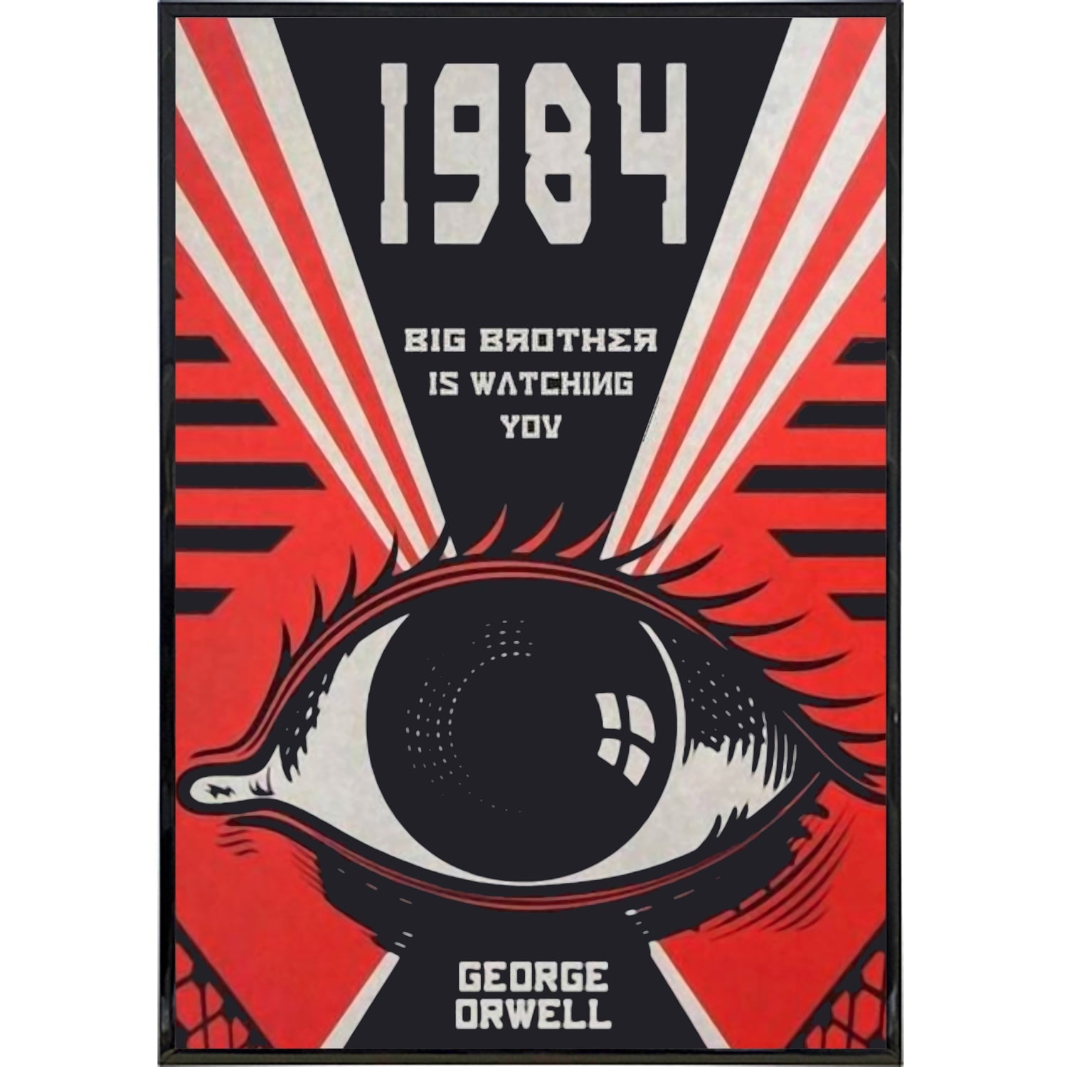 1984 George Orwell Cover Print – The Original Underground