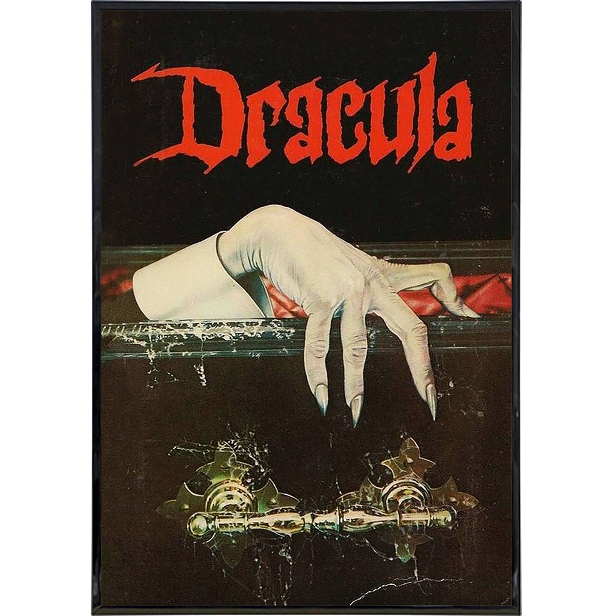 Dracula Original Book Cover Art Print | 11x17 Gothic Decor – The ...