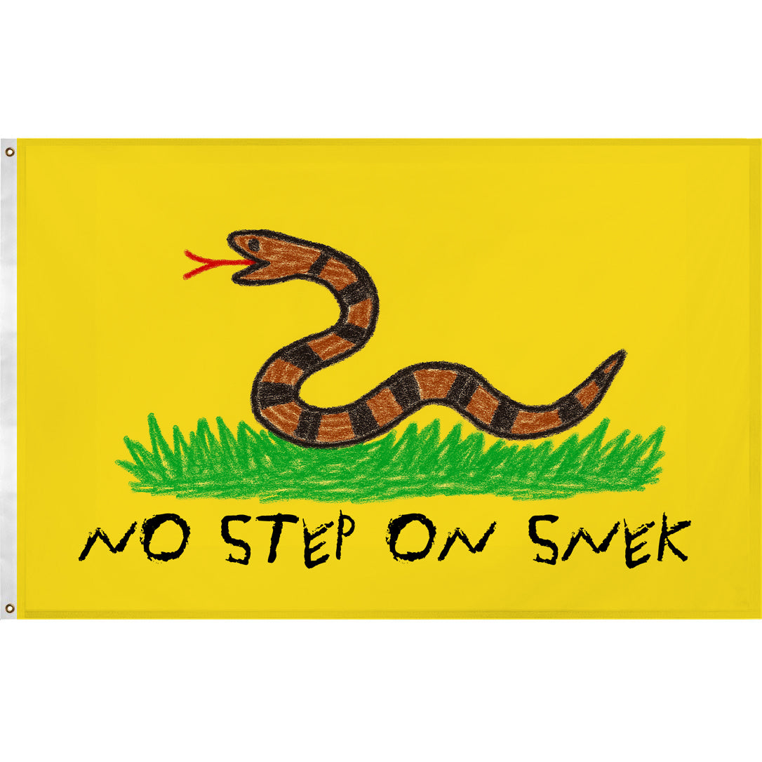 No Step On Snek Flag – The Original Underground