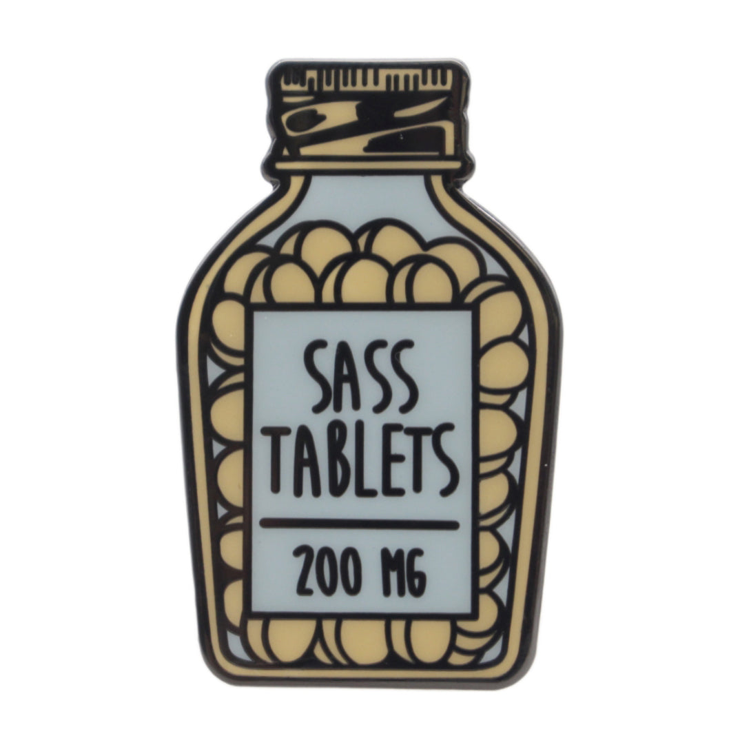 Sass Tablets Enamel Pin | The Original Underground