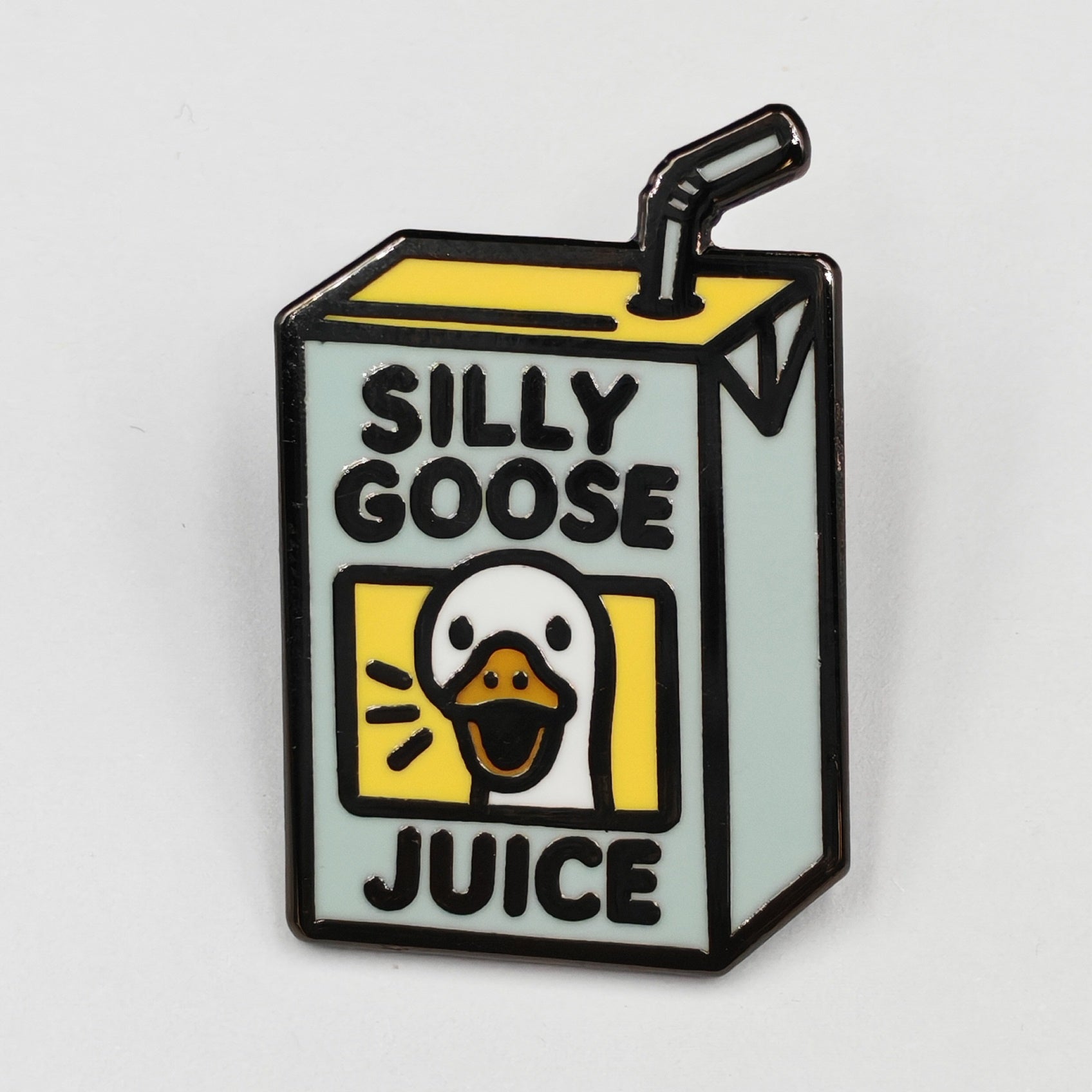 Silly Goose Juice Enamel Pin – The Original Underground