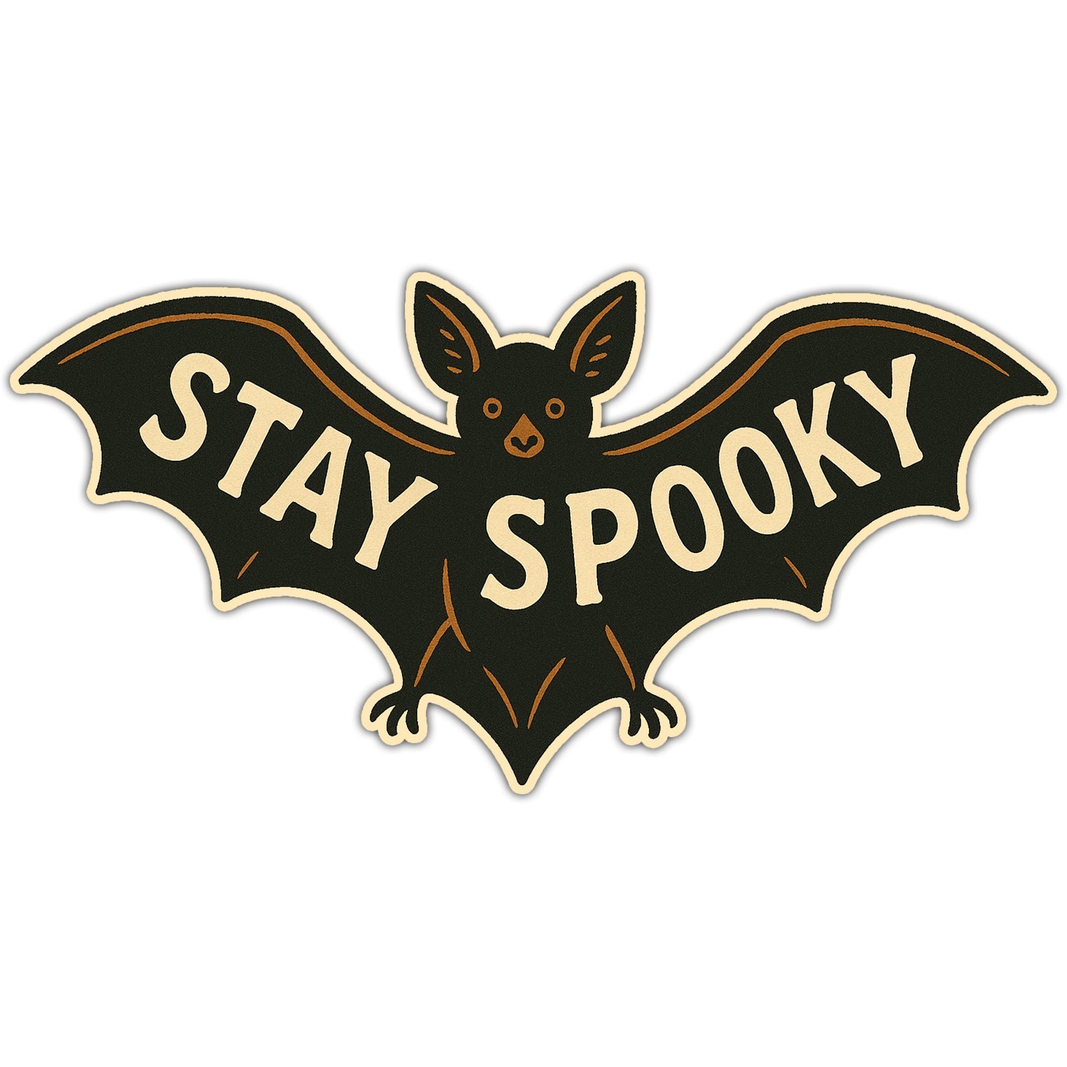 Stay Spooky Bat Sticker – The Original Underground