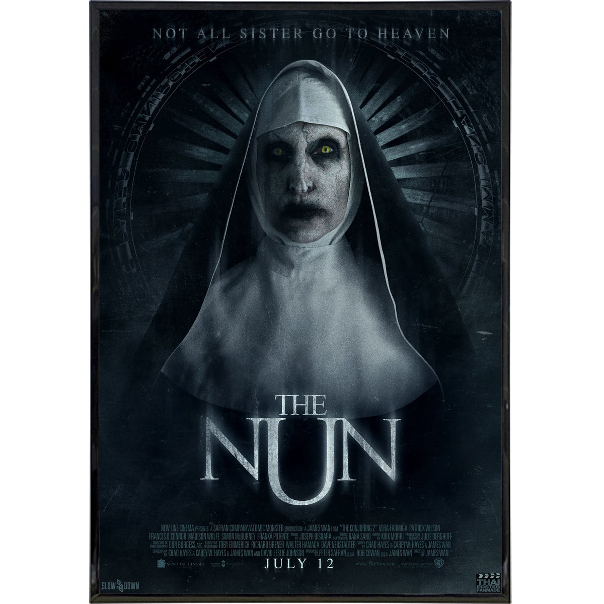 The Nun Film Poster Print | The Original Underground