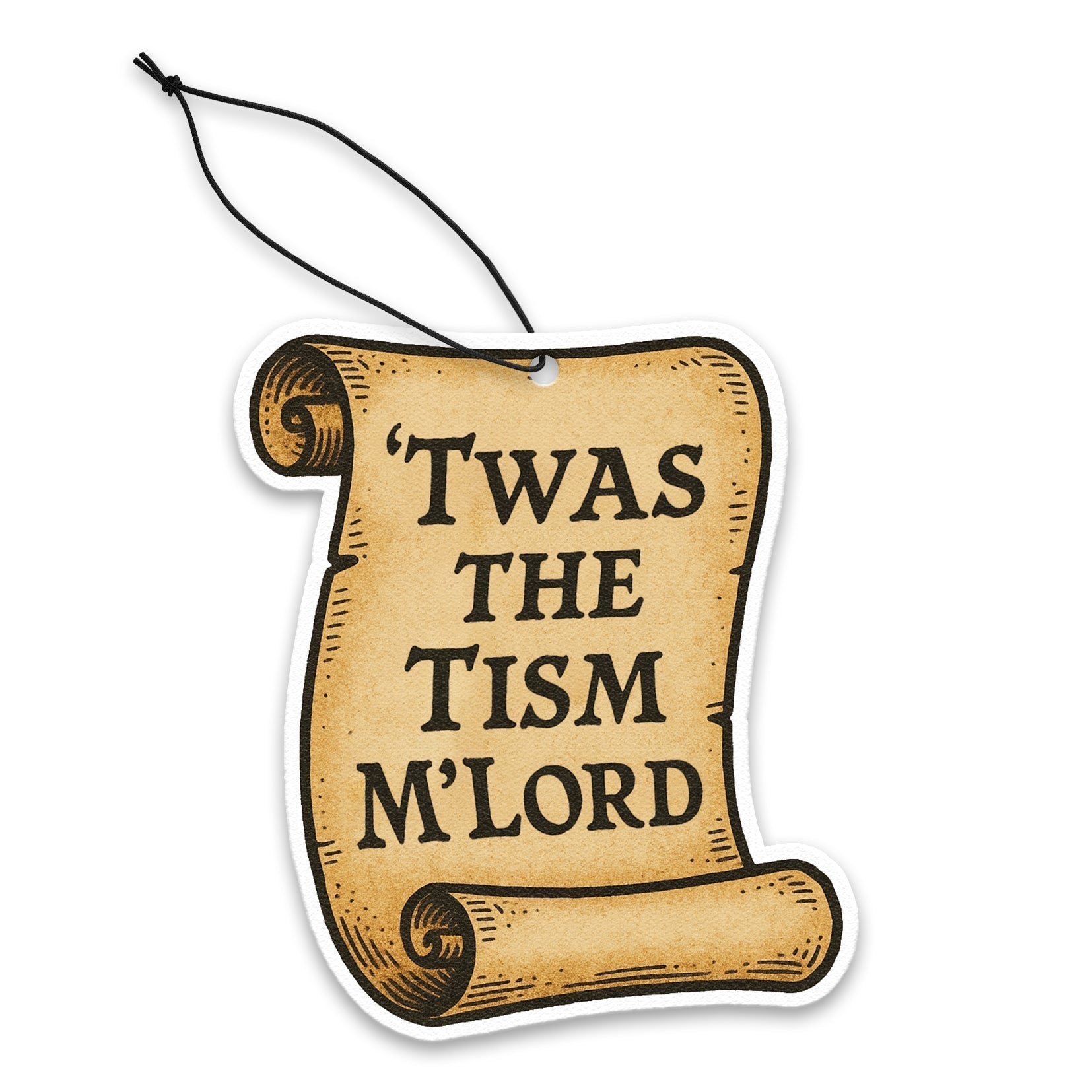 Twas the Tism M'Lord Air Freshener – The Original Underground