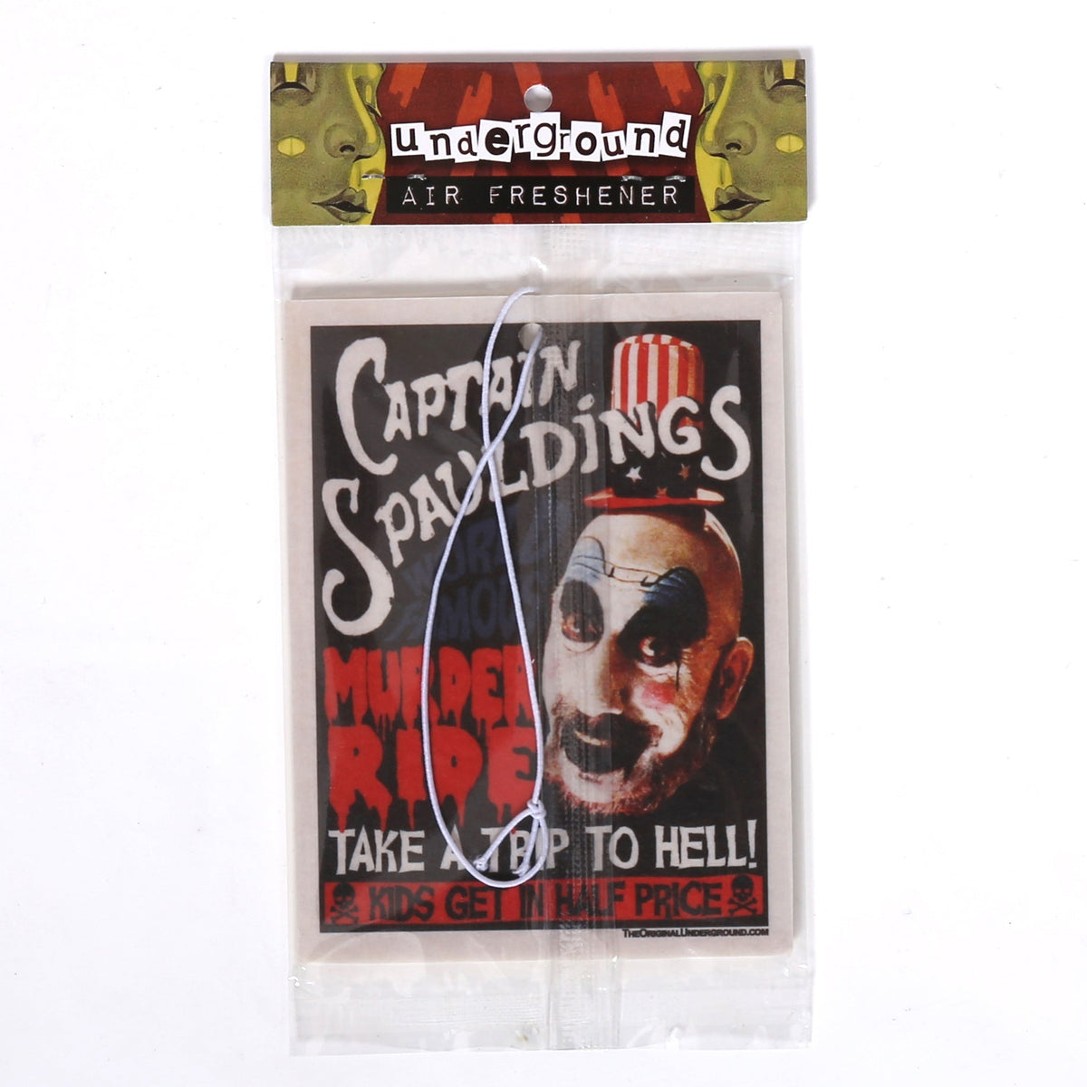 Captain Spaulding's Murder Ride Air Freshener | The Original Underground