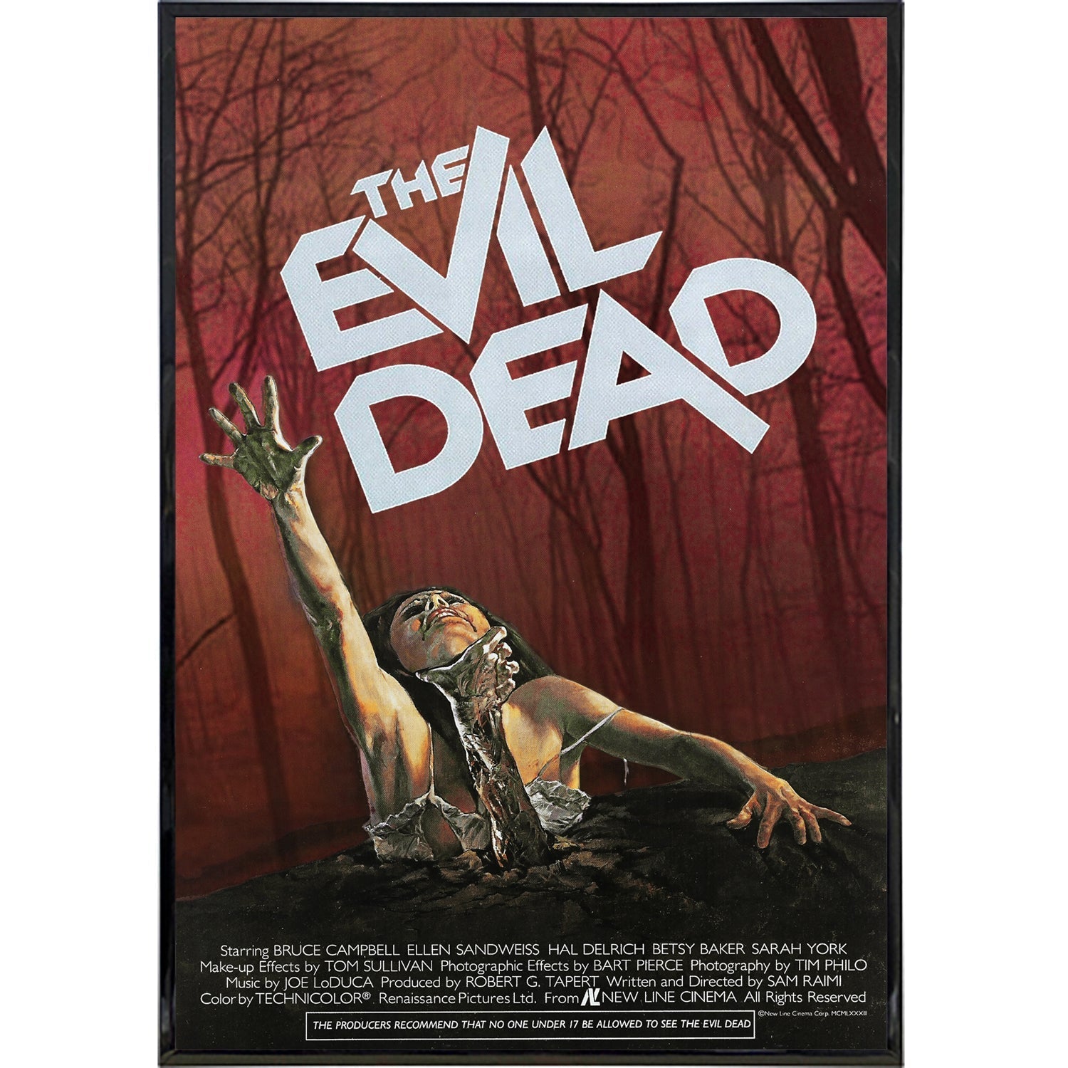 Evil Dead 1981 Poster
