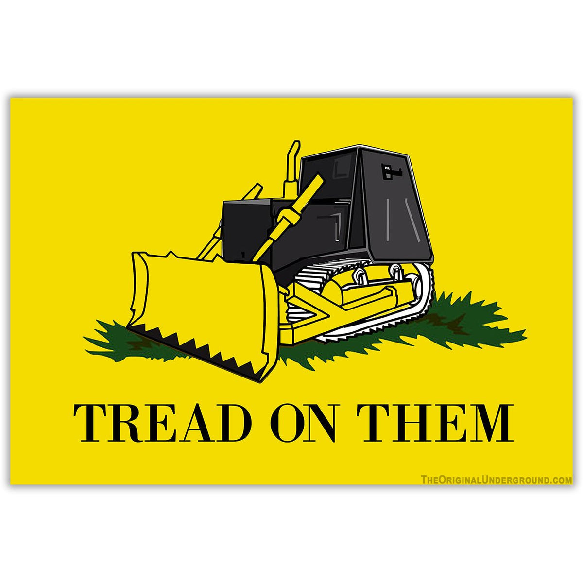 Killdozer Tread on Them Sticker | The Original Underground