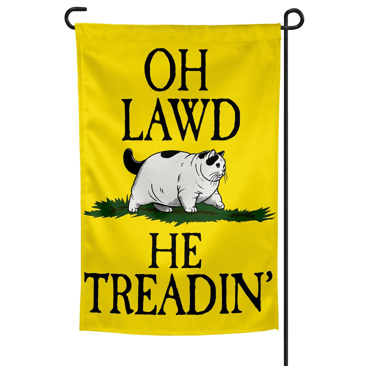 Oh Lawd He Treadin' Garden Flag | The Original Underground