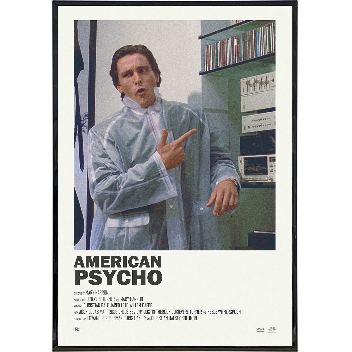 American Psycho Poster American Psycho Patrick Bateman Pop Art