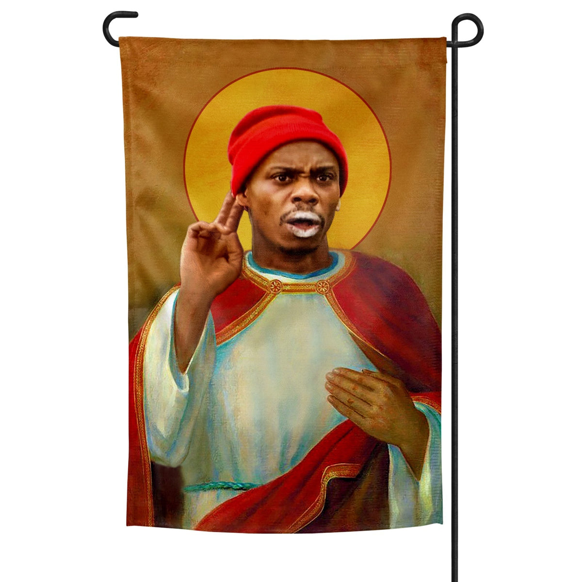 Saint Tyrone Biggums Garden Flag | The Original Underground