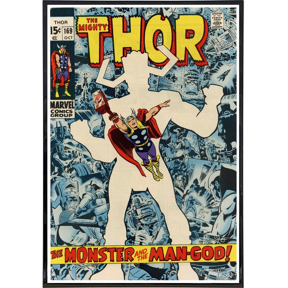 Thor Issue 169 Comic Cover Print | The Original Underground
